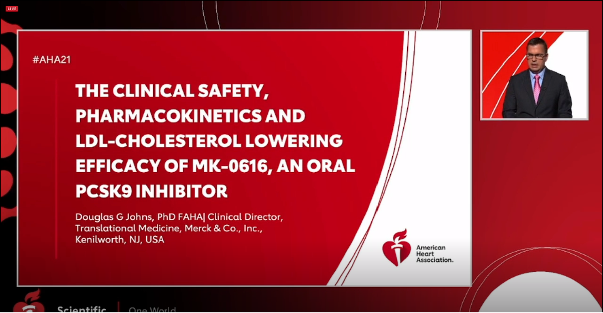 AHA2021｜PCSK9新型口服药MK-0616的两项Ⅰ期临床研究 -- 严道医声网
